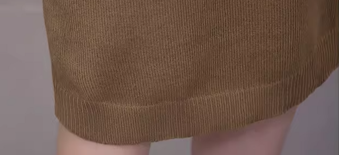 Vネック ニットスカート（イエベ春・イエベ秋）（スカート）｜イエベ服専門通販IEBEL（IEBEL（イエベル））